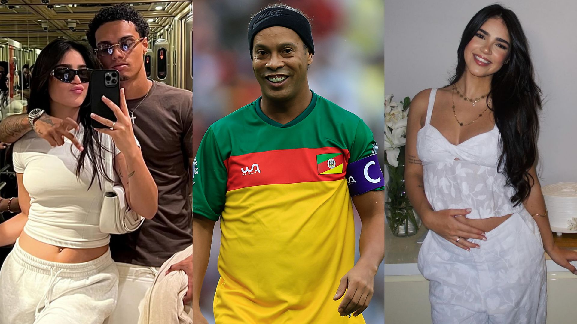 Ronaldinho to become a grandfather at 45! Barcelona & Brazil legend's son Joao Mendes expecting ...